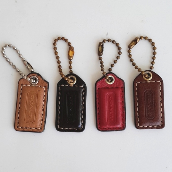 Coach | Bags | Coach Hang Tags Fobs Keychain Charms Replacement Bundle ...